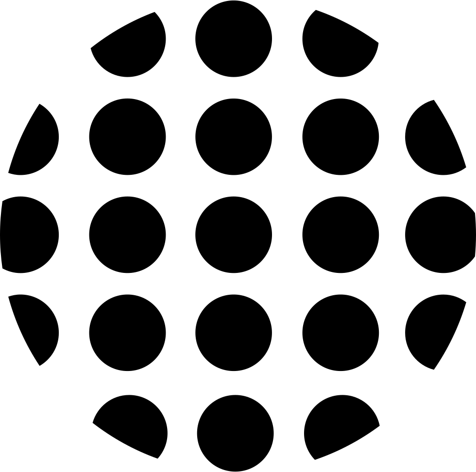 Dots Circular Shape Png Icon Free Download - Circle - Free Transparent ...