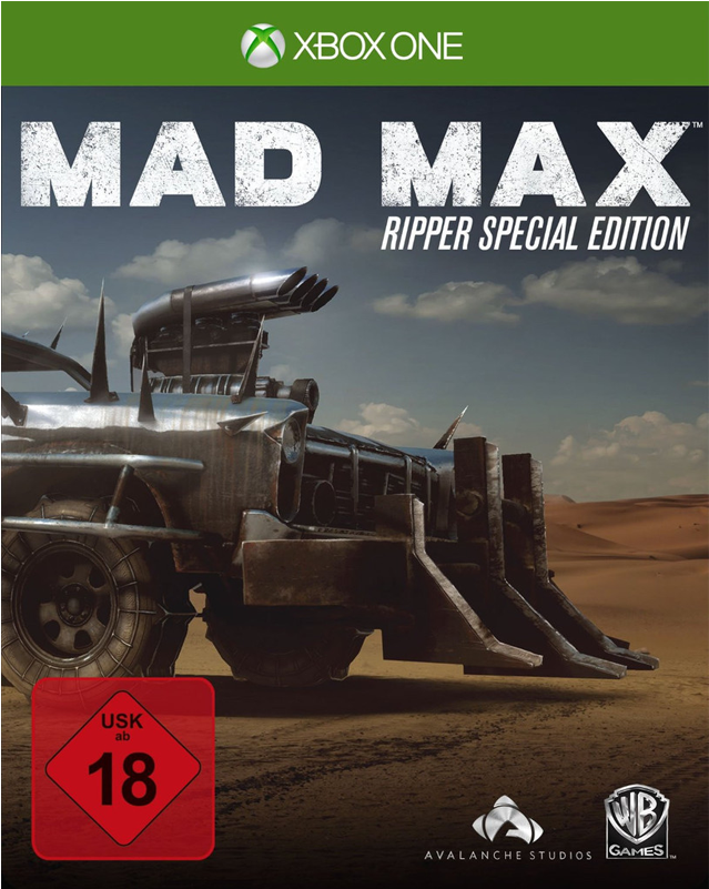Download Xbox One Mad Max - Ps4 Mad Max Ripper Edition PNG Image with ...