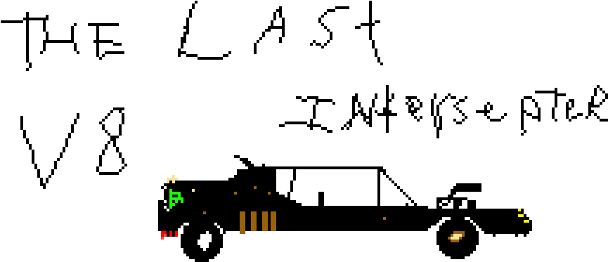 Mad Max 2 Last V8 Interceptor - Pursuit Special - Free Transparent PNG ...