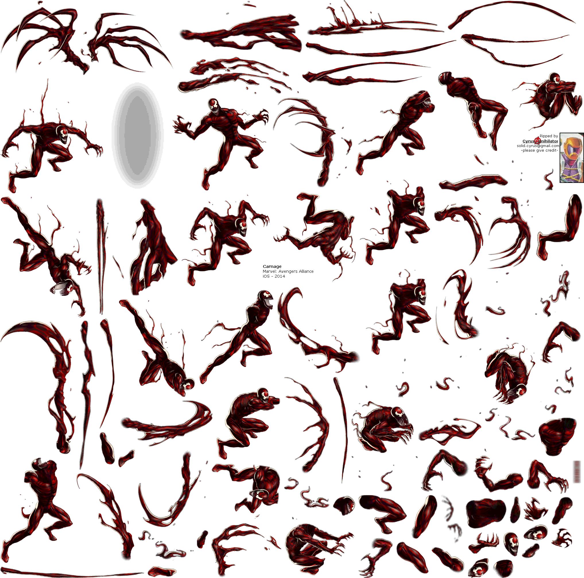 Download Click To View Full Size - Carnage Marvel Avengers Alliance PNG ...