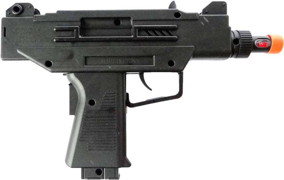 Download Replica Mini Uzi Toy Gun - Toy Gun Transparent PNG Image with ...