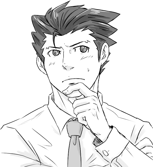 Phoenix Wright - Free Transparent PNG Download - PNGkey