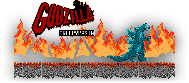 Nes Godzilla Creepypasta - Graphic Design - Free Transparent PNG ...