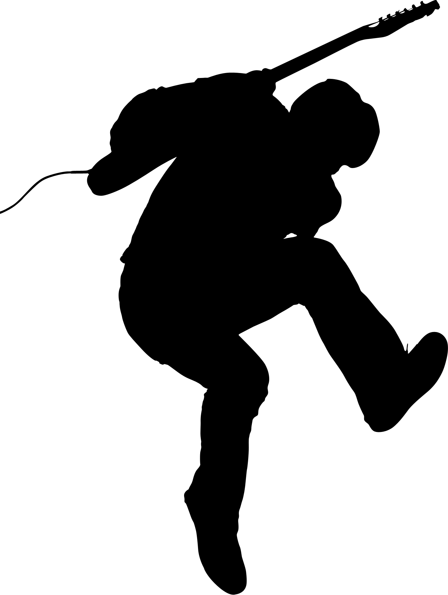 Download Guitar Silhouette - Guitar Player Silhouette Png PNG Image ...