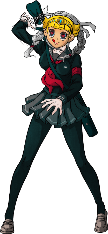 Download Peko Pekoyama Fullbody Sprite (2) - Danganronpa 2 Peko PNG ...