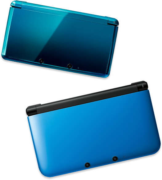Download Blue Nintendo 3ds Xl PNG Image with No Background - PNGkey.com