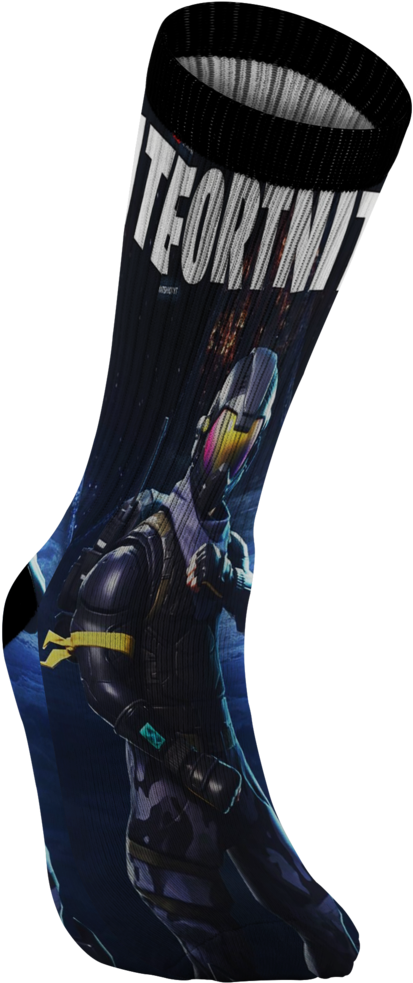 Download Fortnite Bomber Style All-over Print Socks PNG Image with No ...