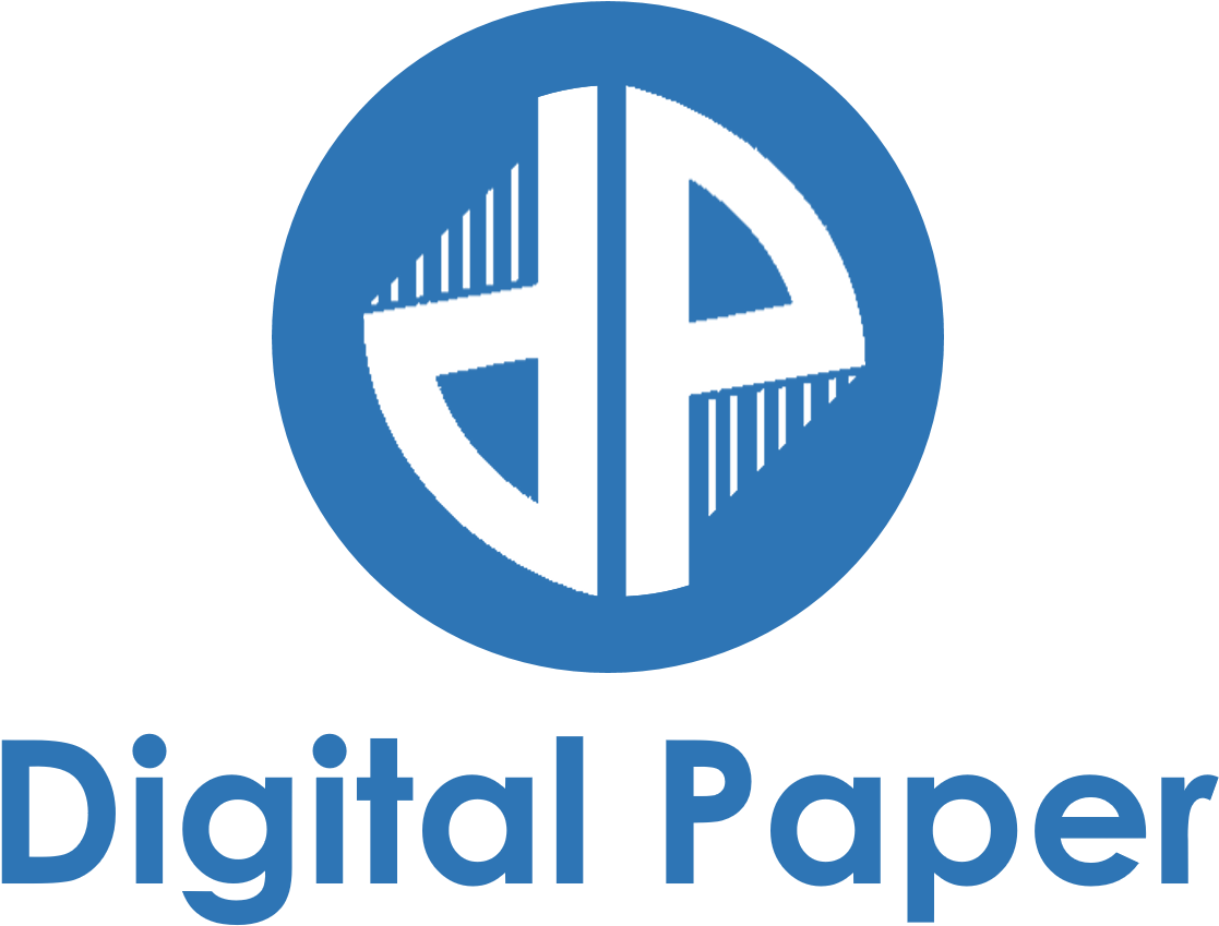 Digital Paper Logo With Name - Free Transparent PNG Download - PNGkey