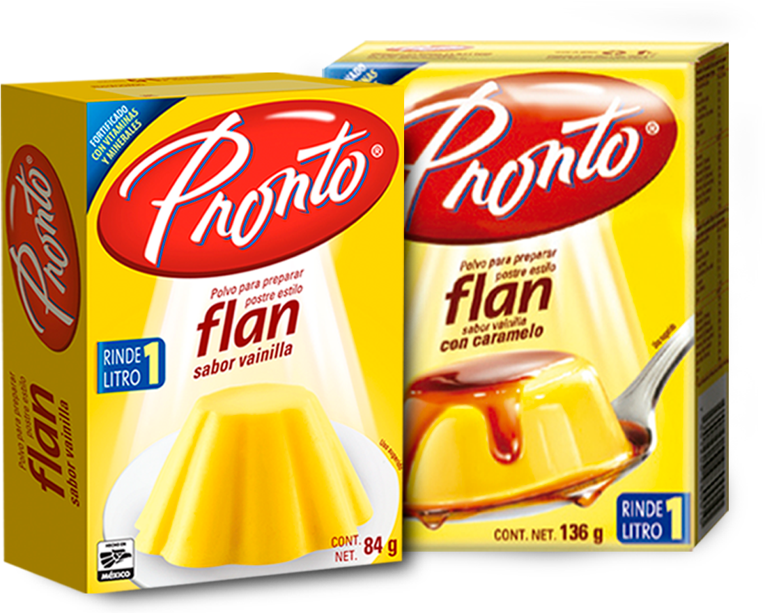 Download Flan Pronto PNG Image with No Background - PNGkey.com