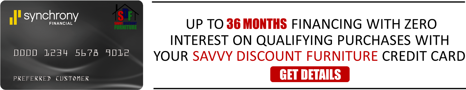 Download Get 36 Months No Interest Financing With Synchrony PNG Image ...