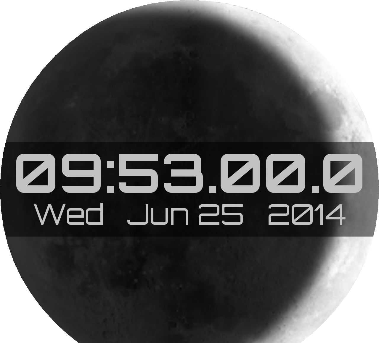 Download Moon Phase 24h Watch Face Preview PNG Image with No Background ...