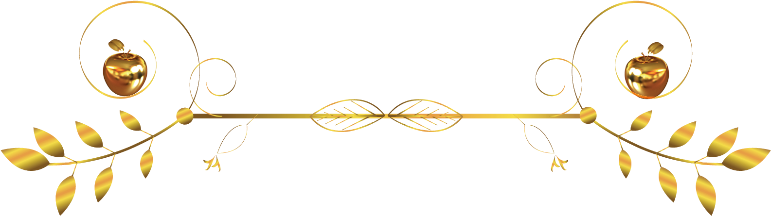 Gold Divider Png - Gold Text Dividers Png - Free Transparent PNG ...