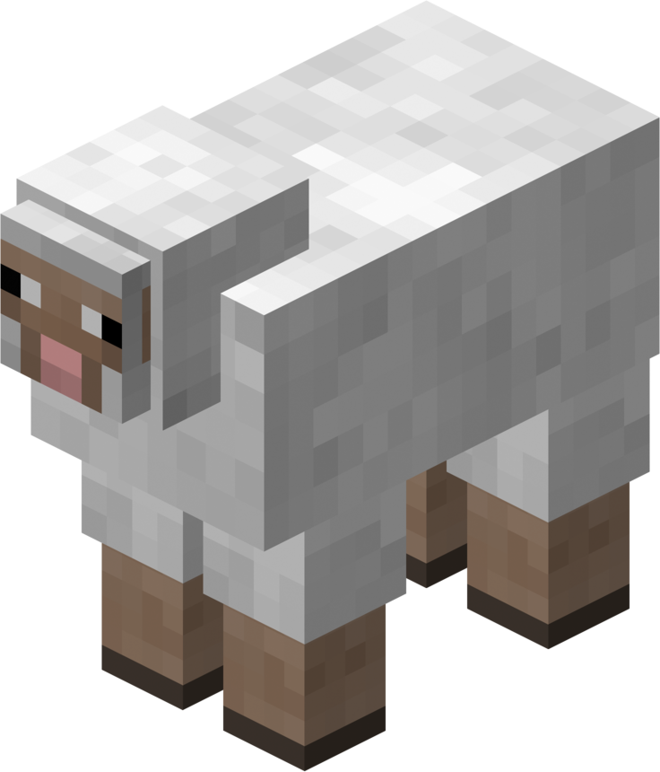 Download Minecraft Sheep PNG Image with No Background - PNGkey.com