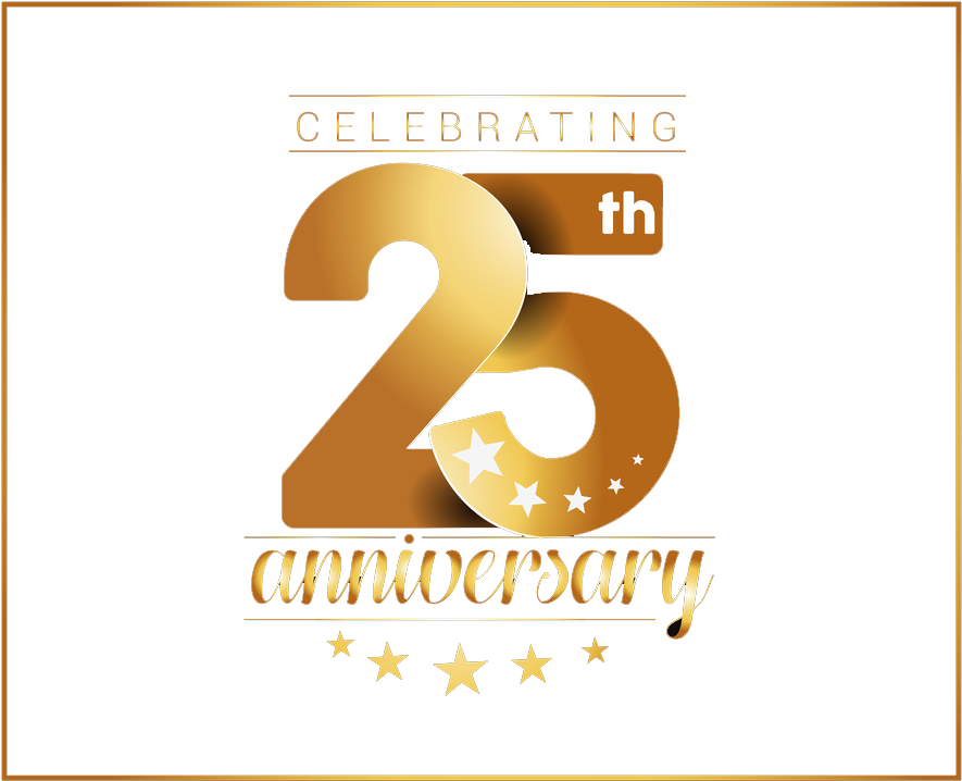 Download 25th Anniversary Png Image - 25th Year Anniversary Png PNG ...