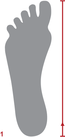 Download Choose The Right Size - Footprint PNG Image with No Background ...