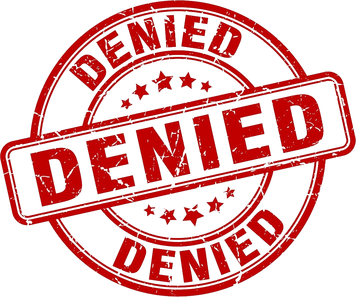 Download Denied Png - Free Delivery Stamp Vector PNG Image with No ...