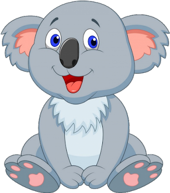 Koala Bear - Cartoon Koala With Transparent Background - Free ...