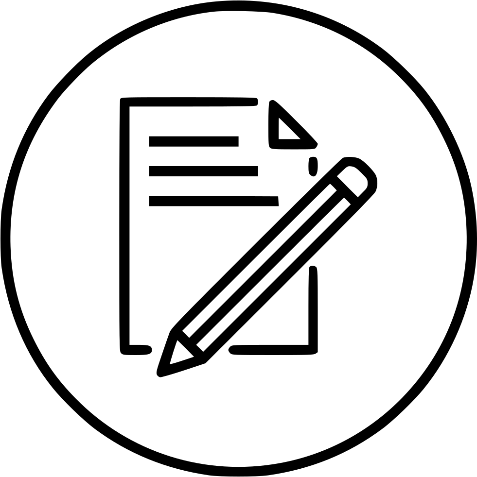 Download Document Paper Write Pen Drawing Png Icon - Paper And Pen ...