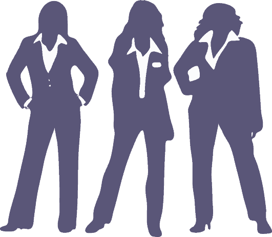 Download Three Ladies Standing Together - Women Reentry Program PNG ...