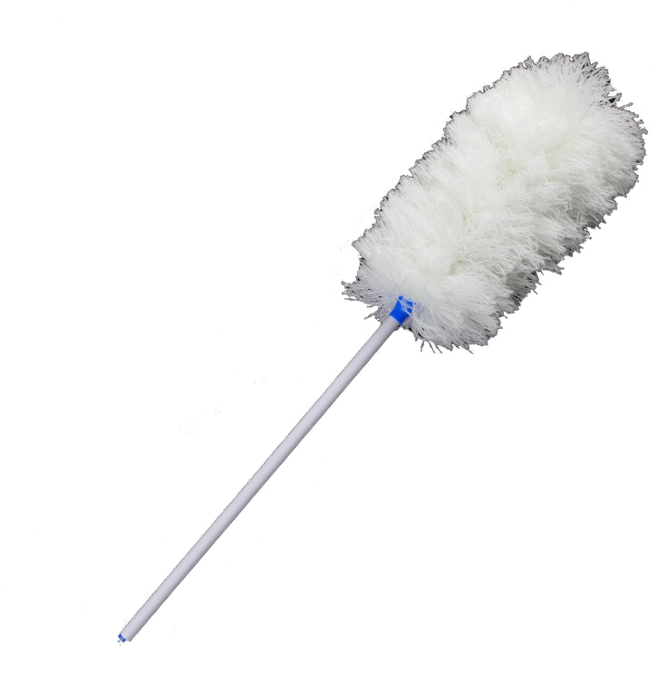 Download Microfiber Duster 28" White W/ Plastic Handle - Brush PNG ...