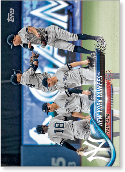 Download 2018 Topps Series 1 Baseball New York Yankees - Figurine PNG ...