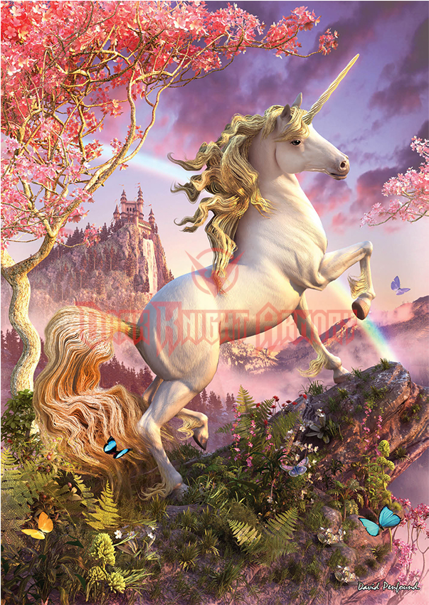 Download Spring Unicorn Cards By David Penfound - Spring Unicorn PNG ...
