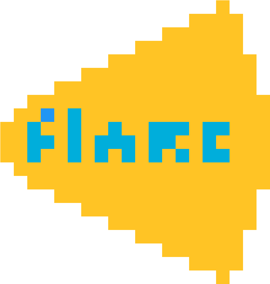 Download Flare Pixel - Chara Black And White Pixel PNG Image with No ...