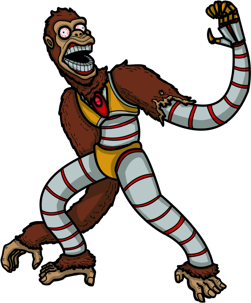 Download B13 Facsimile Ape - Cartoon PNG Image with No Background ...