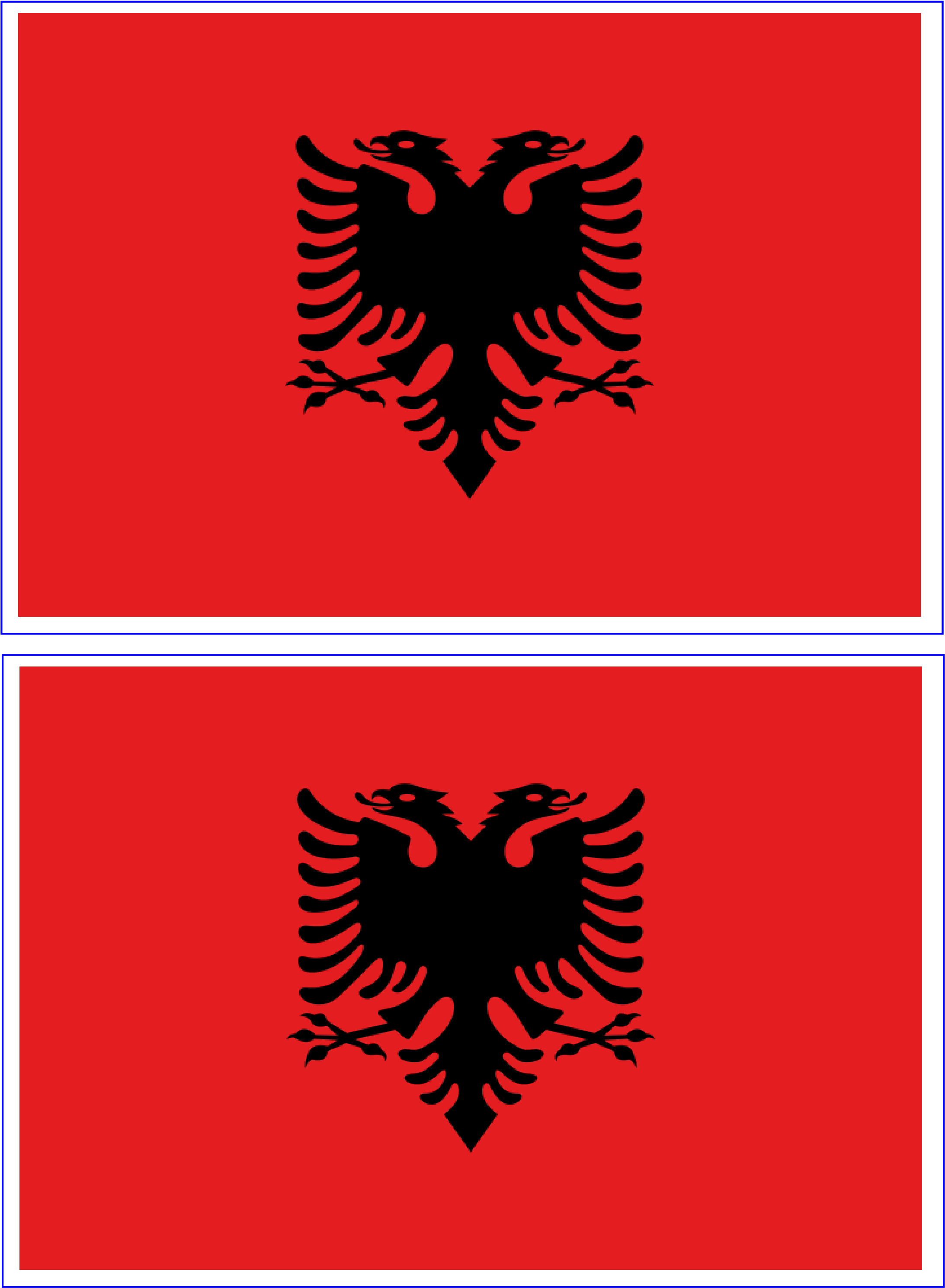 Albania Printable Flag - Albanian Flag - Free Transparent PNG Download ...