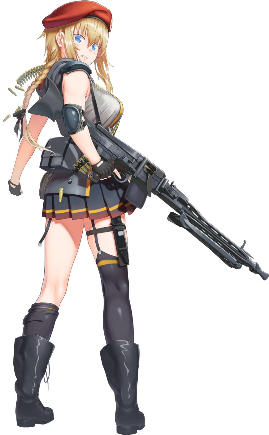 Download Girls Frontline Ak47 - Mg 42 Girls Frontline PNG Image with No ...