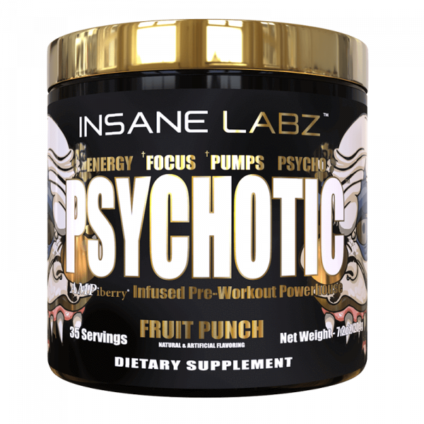 Download Psychotic Gold Pre Workout PNG Image with No Background ...