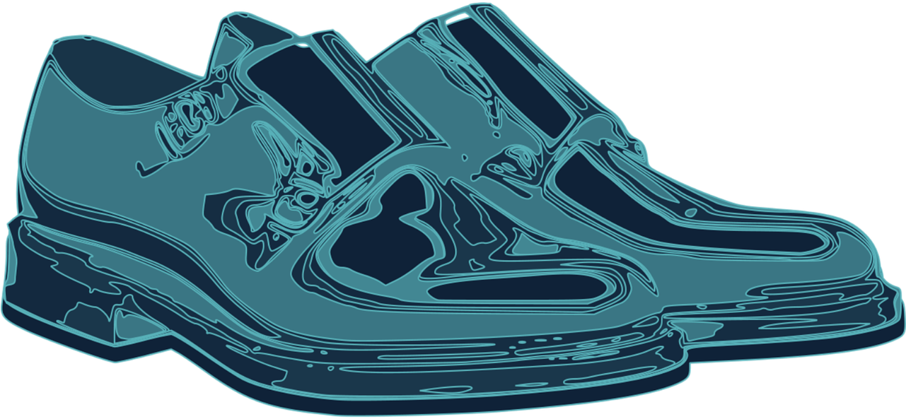 Vector Drawing Illustration - Shoe Graphics Drawings - Free Transparent ...