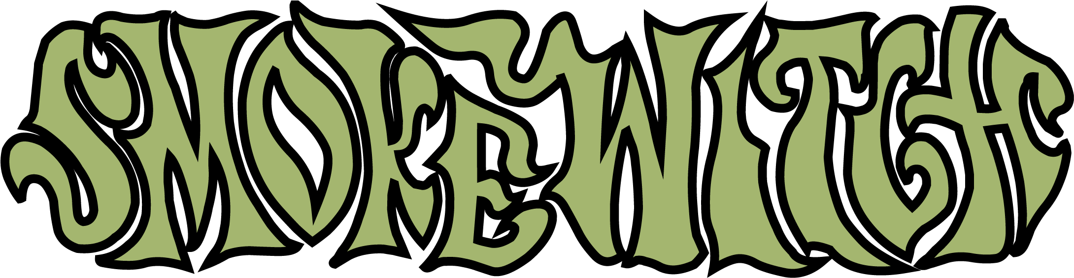 Download Smoke Witch Logo Black/green PNG Image with No Background ...