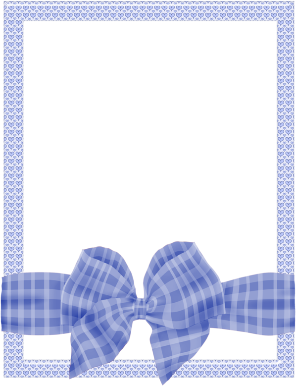 Download B * *baby Makes - Blue Bow Tie Border PNG Image with No ...