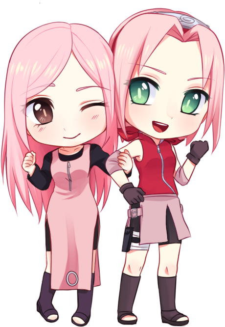 Download Sakura's Twin Sister X Sasuke PNG Image with No Background ...