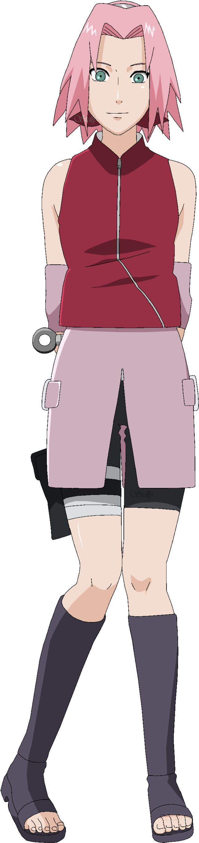 Go To Image - Sakura Haruno Shippuden Render - Free Transparent PNG ...