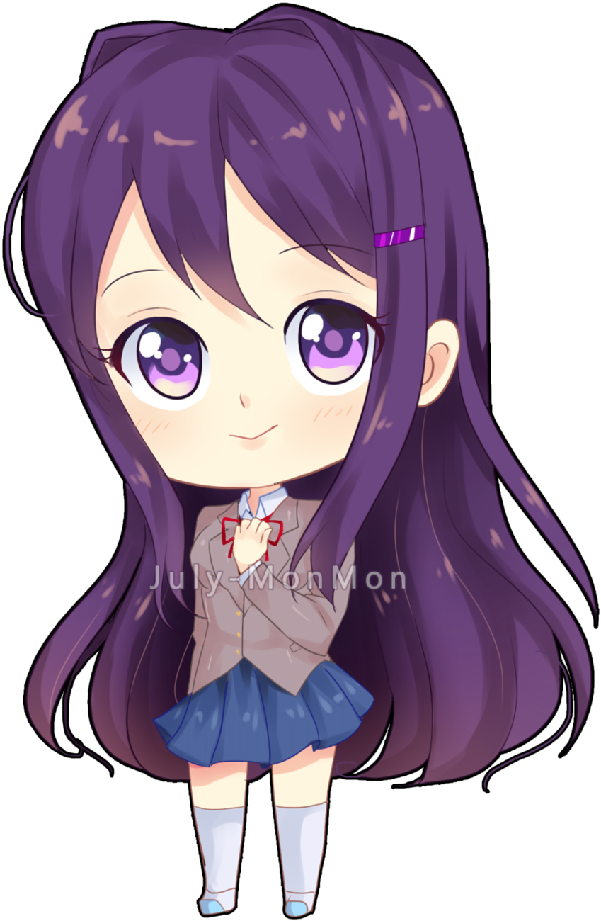 Download Yuri ,doki Doki Literature Club,foreign Vn, - Cartoon PNG ...