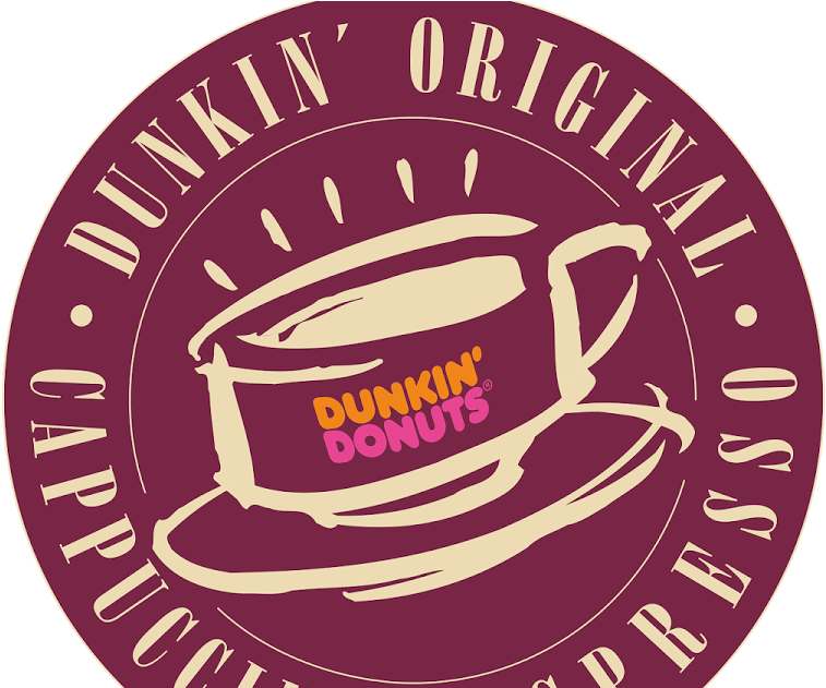 Logo Dunkin Donuts Cappuccino Vector Cdr & Png Hd - Dunkin Donuts ...