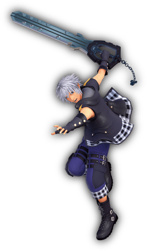 Download Dkhf On Twitter - Kingdom Hearts 3 Riku Render PNG Image with ...