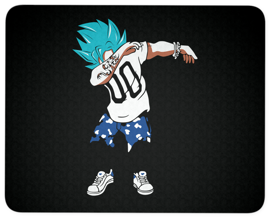 Download Super Saiyan Goku God Dab Girl Mouse Pad - Iphone 8 Case Goku ...