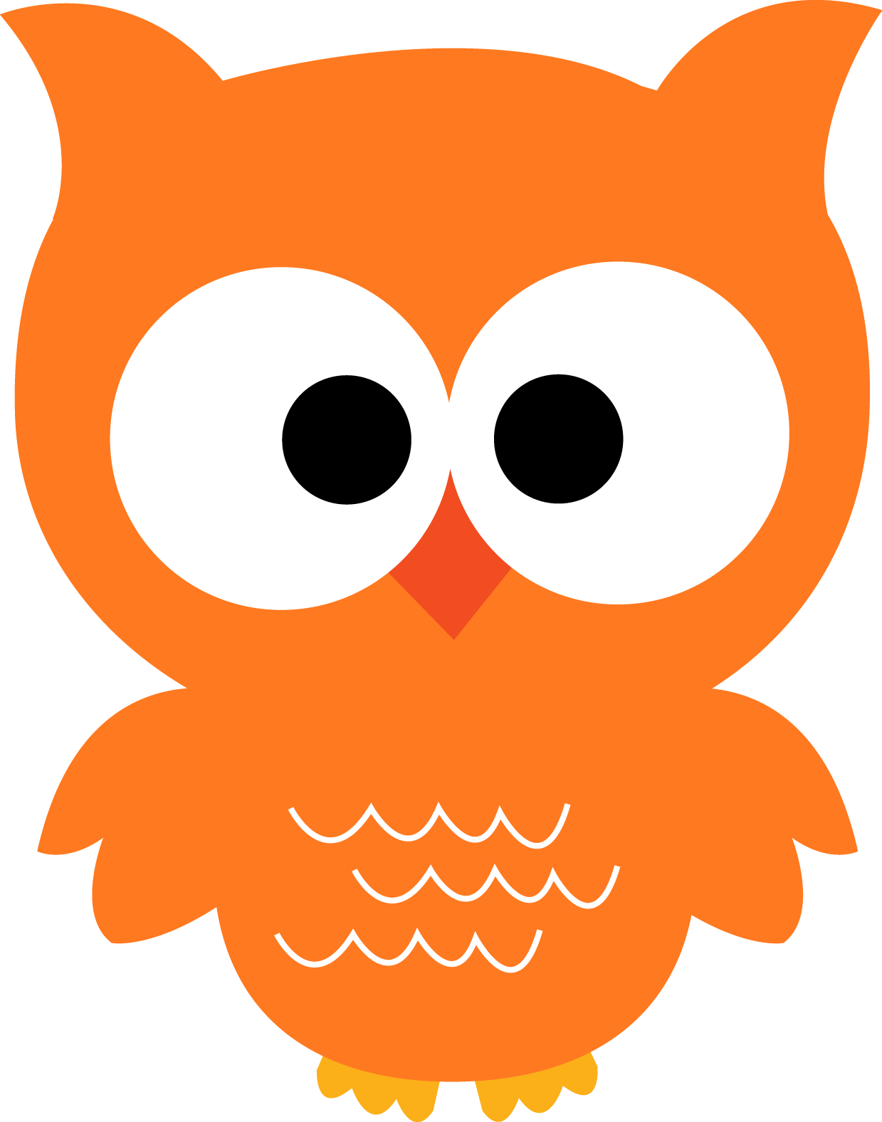 Download Colors Clipart Owl - Owl Orange Clip Art PNG Image with No ...