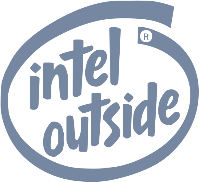 Download Intel Outside - Intel Outside Logo PNG Image with No ...