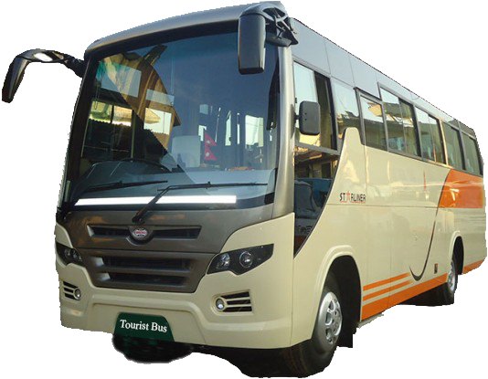 Luxury Tourist Bus In Nepal - Nepal Tourist Bus Png - Free Transparent ...
