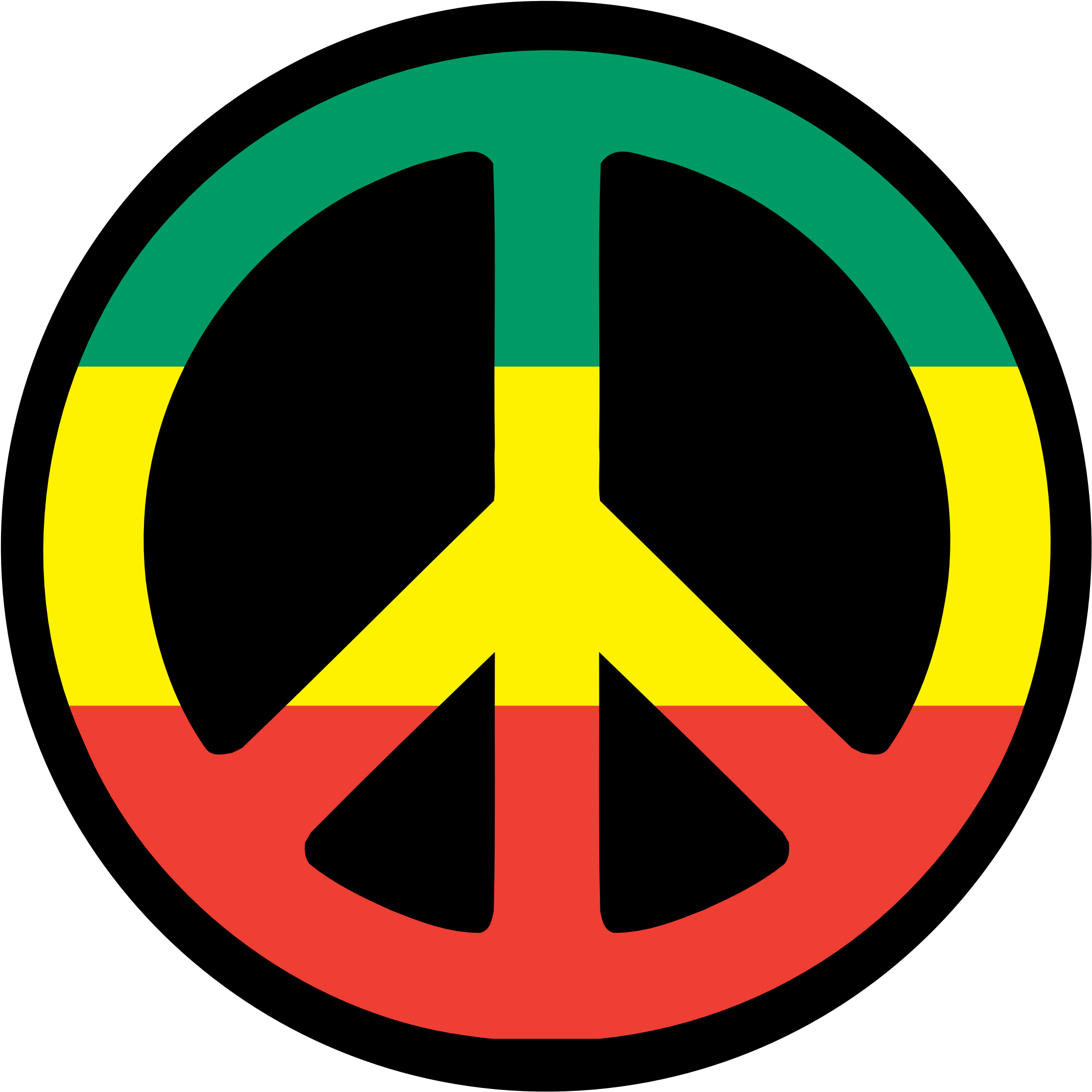 Download Peace Symbol Clipart Clear Background - Peace Reggae PNG Image ...