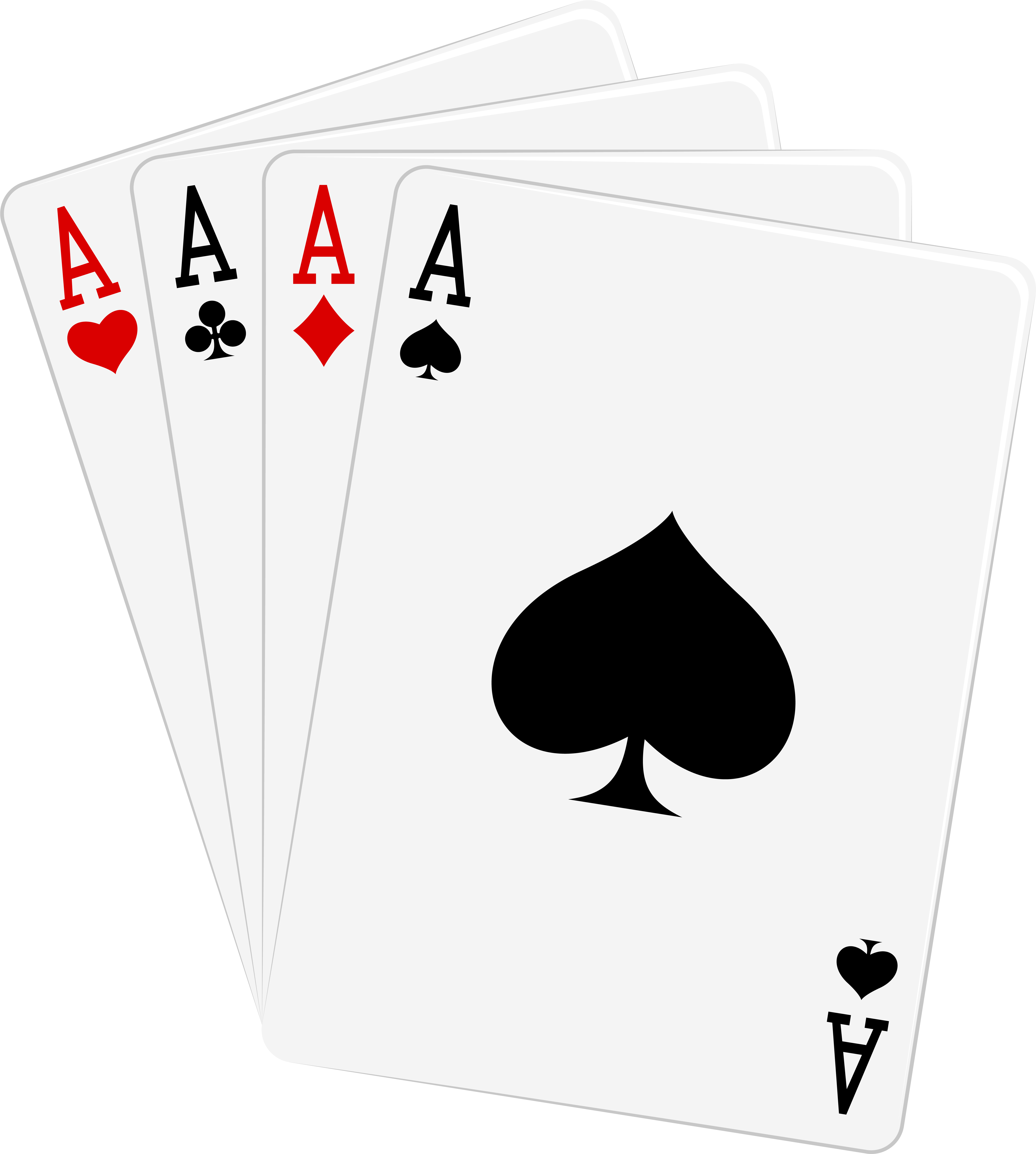 Download Four Aces Cards Png Clipart - 4 Aces Cards PNG Image with No Background - PNGkey.com