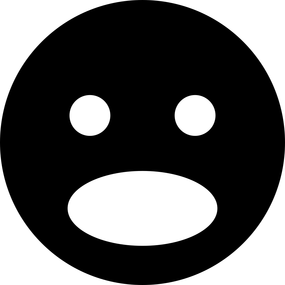 Download Surprised Face - - Fa User Circle Icon PNG Image with No ...