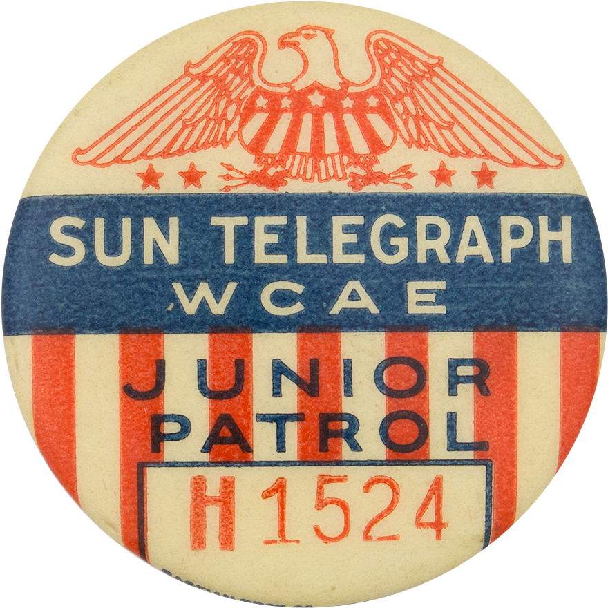 Download Sun Telegraph Junior Patrol - Label PNG Image with No ...