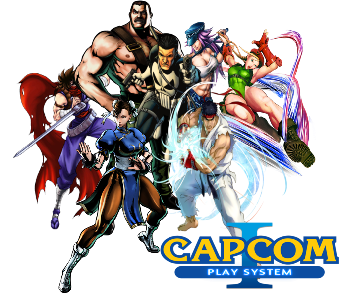 Download Revised Capcom Play System 1 - Capcom Play System Png PNG ...
