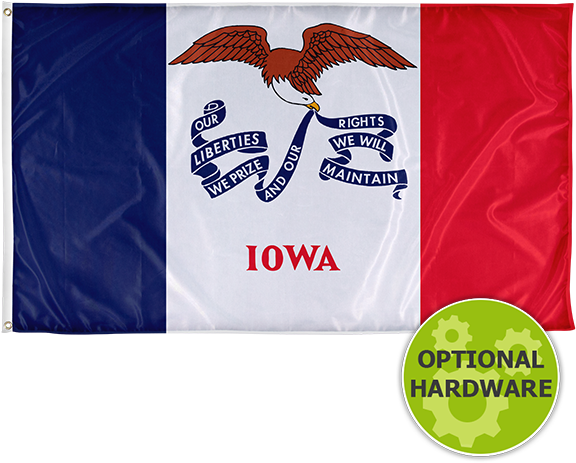 Download Iowa State Flag - Iowa State Flag Jpg PNG Image with No ...