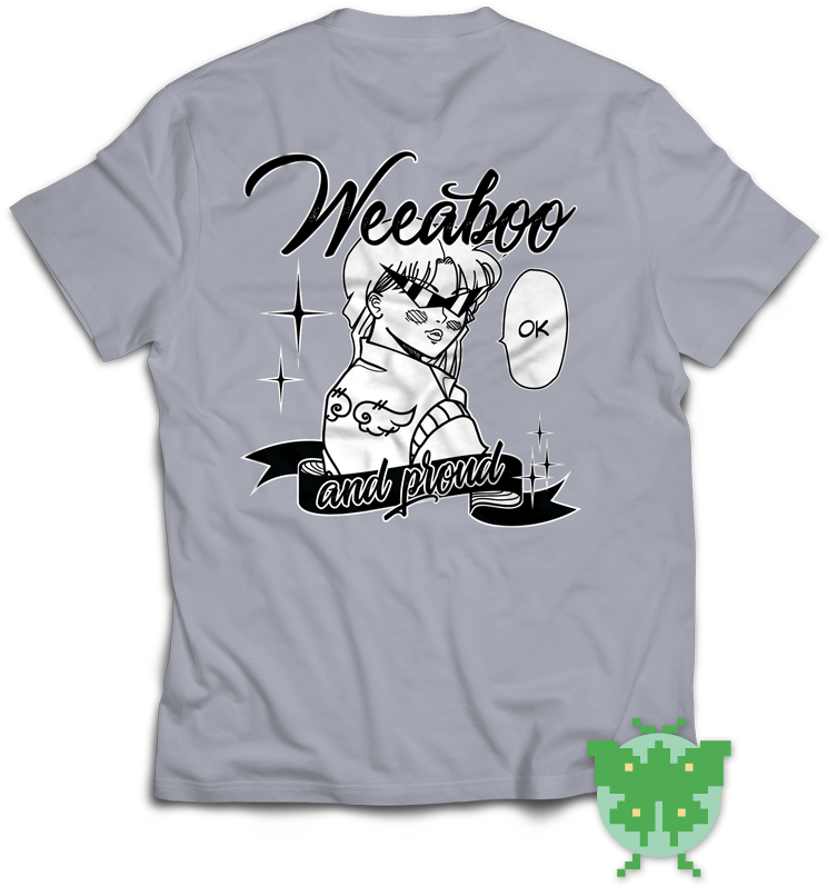 Download Weeaboo & Proud - Cartoon PNG Image with No Background ...